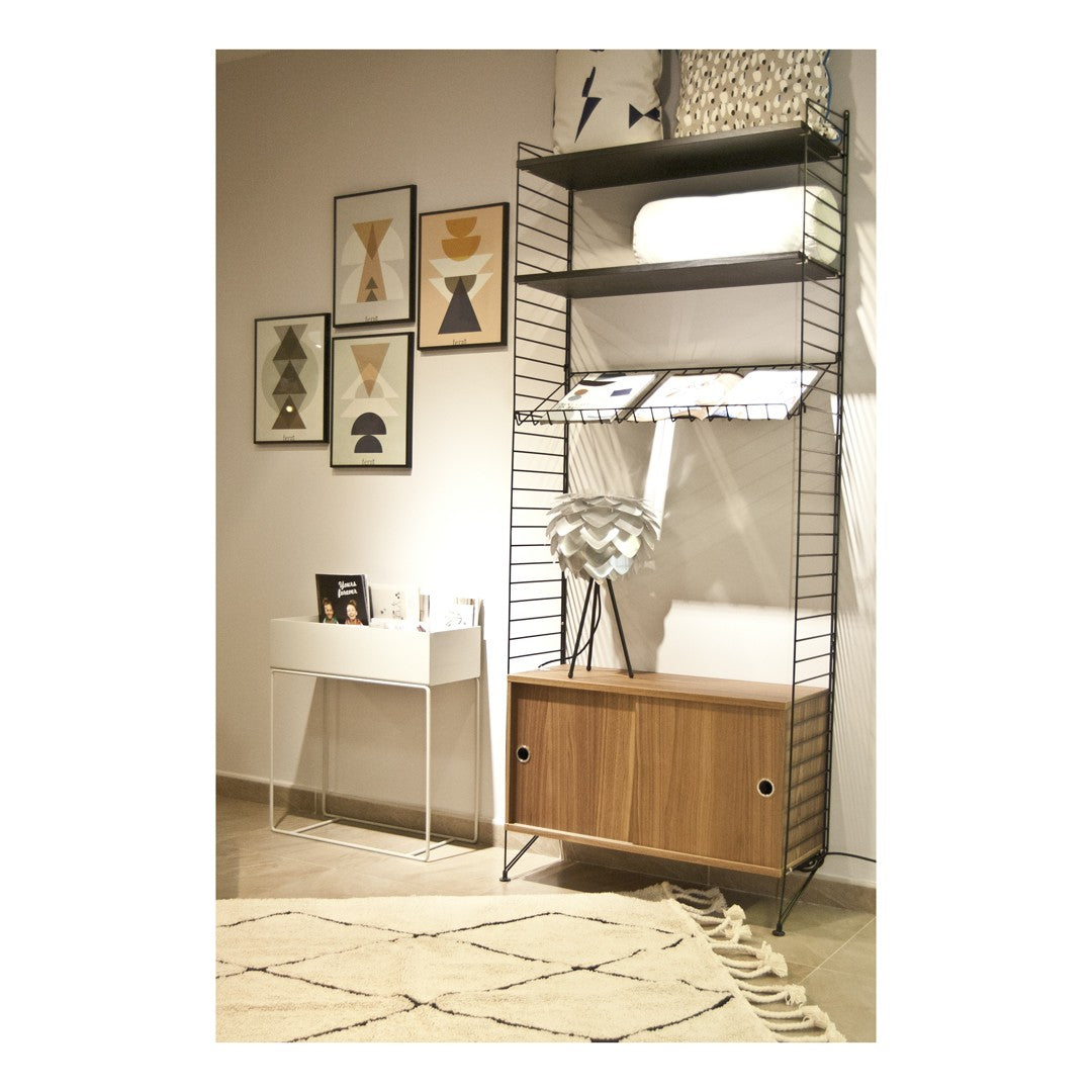 Walnut Cabinet String System Shelving Unit - TOC TOC Living – TOCTOC LIVING