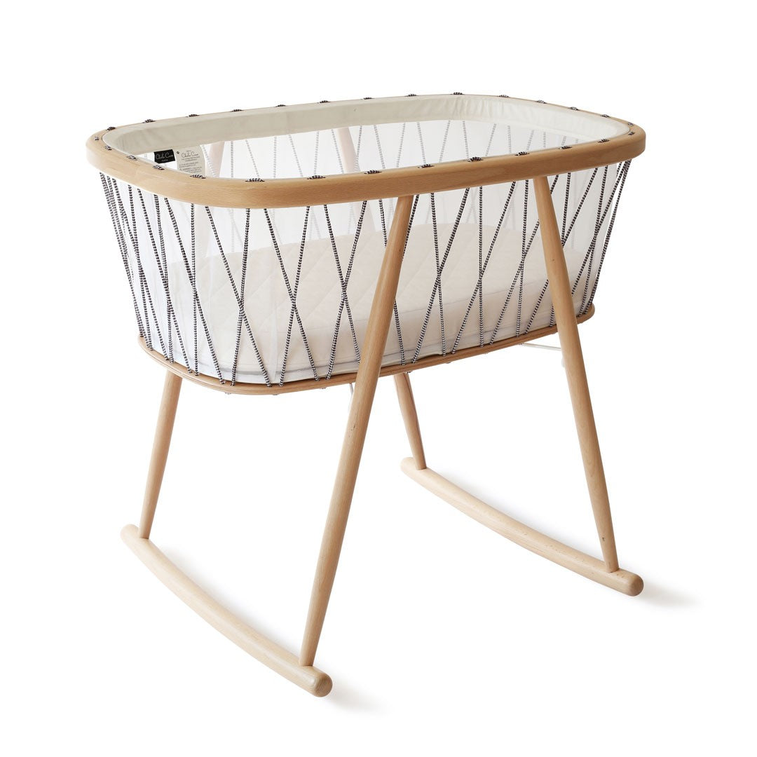 Kumi Mini Crib Black & White | Charlie Crane | TOCTOC Kids Store ...