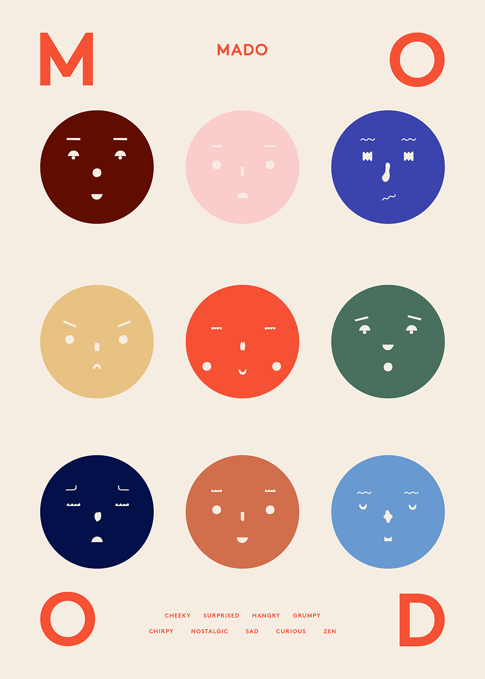 Lámina Nine Moods | Paper Collective | TOCTOC Kids Store – TOCTOC LIVING