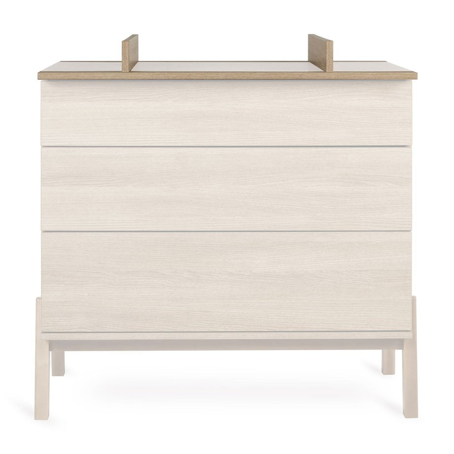 Changing Table Accessory Ashi Honey Ash Chest of Drawers | Quax ...